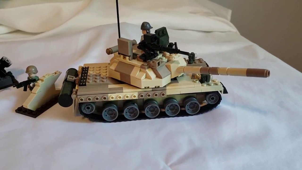 Gudi T-62 Tank Review - Lego Compatible Soviet Tank - YouTube