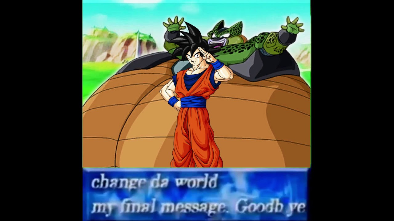 goku's final message on earth - YouTube