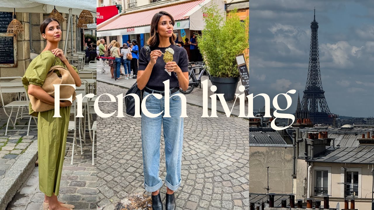 FRENCH LIVING | DAY IN PARIS, NEW MAKEUP AND OOTD | SARRA ROSE - YouTube