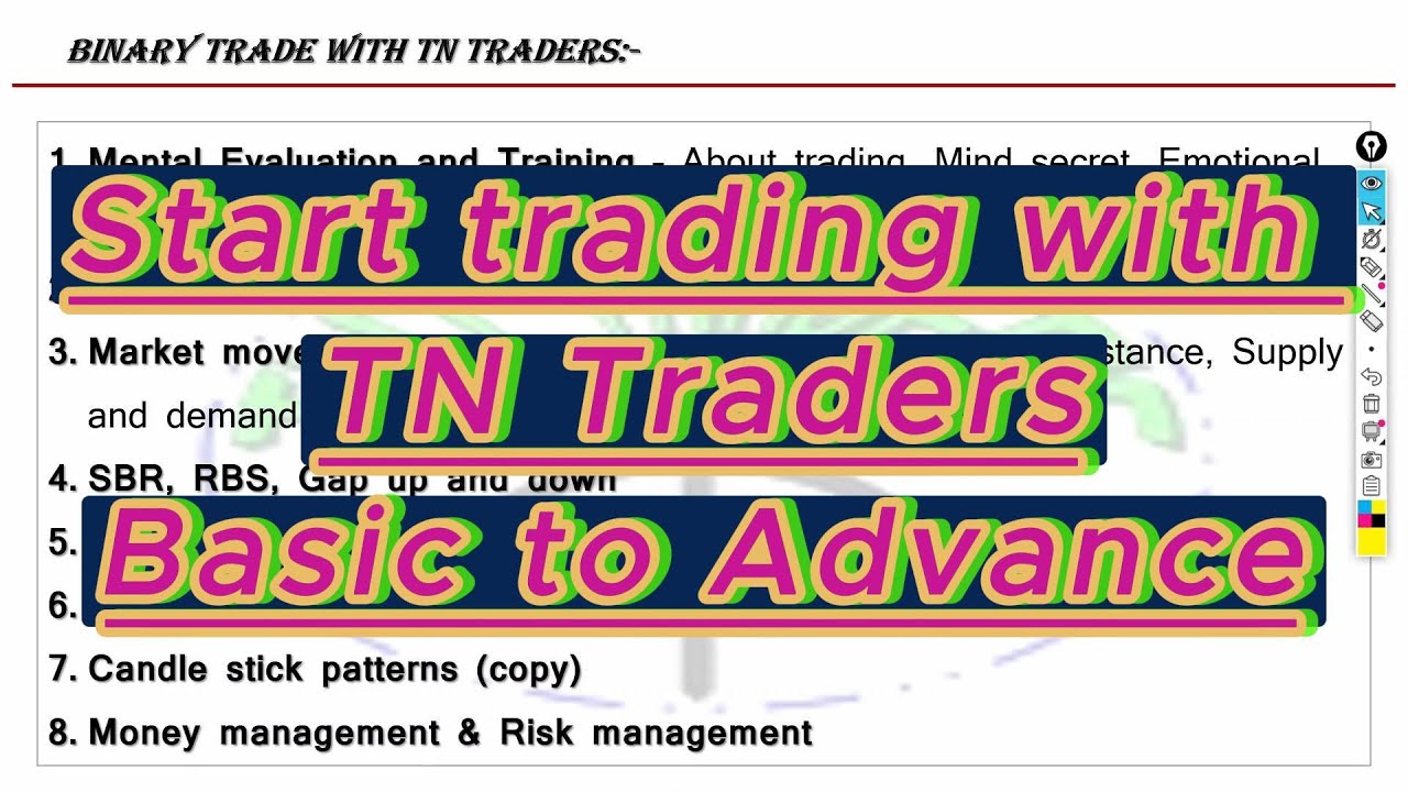 Basic to Advanced Journey of Binary Trade _ Start Trading With TN ...