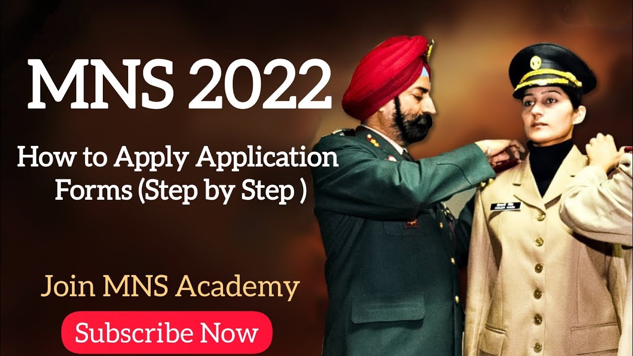 How to Apply MNS 2022 Application Forms /Military Nursing Services ...