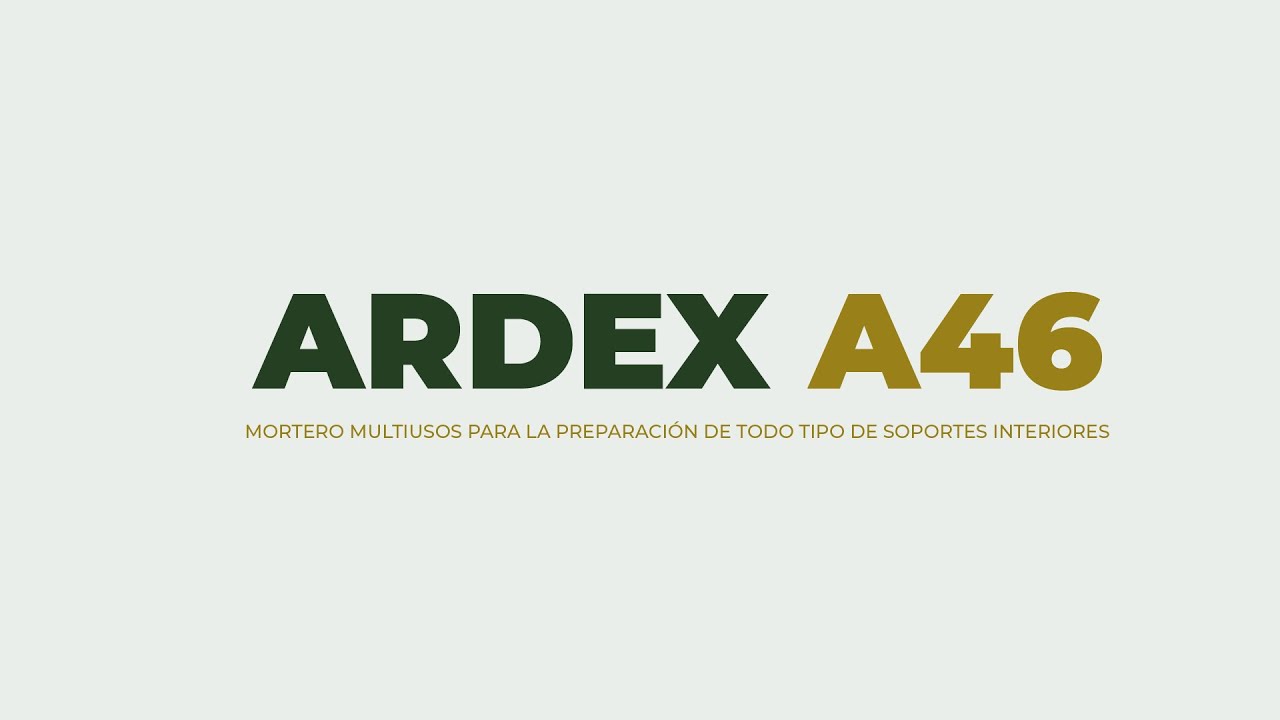 Cómo aplicar Ardex A46 - YouTube
