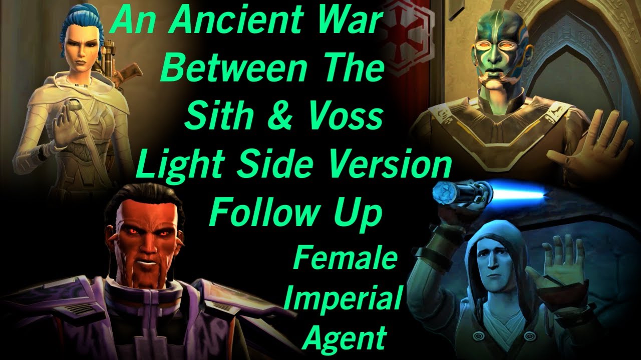 SWTOR An Ancient War Between The Sith & Voss (Light Side Version Follow ...