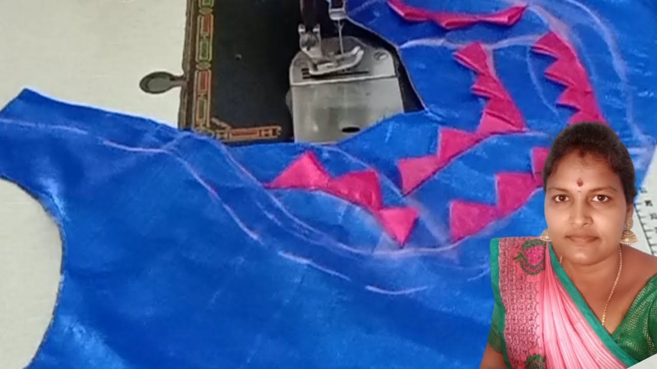 DEEPAVALI ||Very stylish blouse back design || pattu saree ||#blouse ...