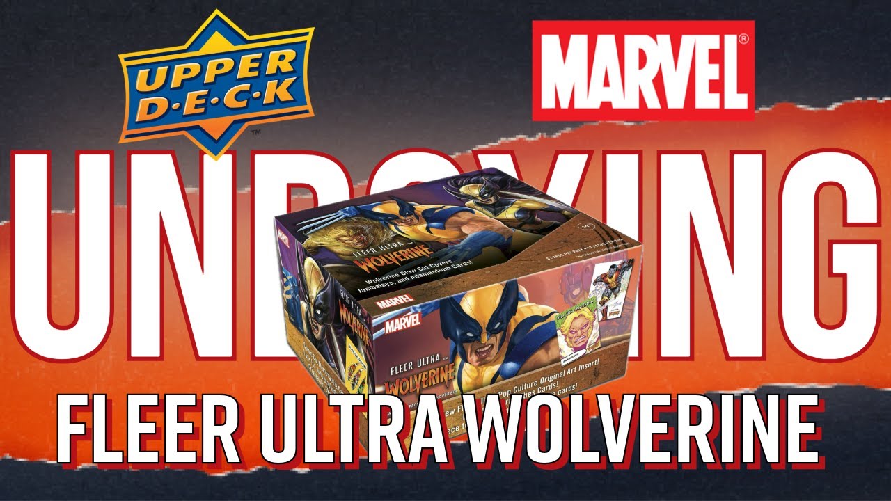 Unboxing - Fleer Ultra Wolverine - Live Stream - YouTube