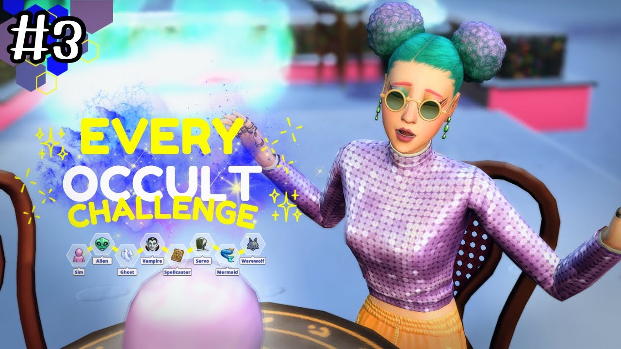 Ep.3 ไม่งอก 🤖 | The Sims 4 | Every Occult Challenge - YouTube