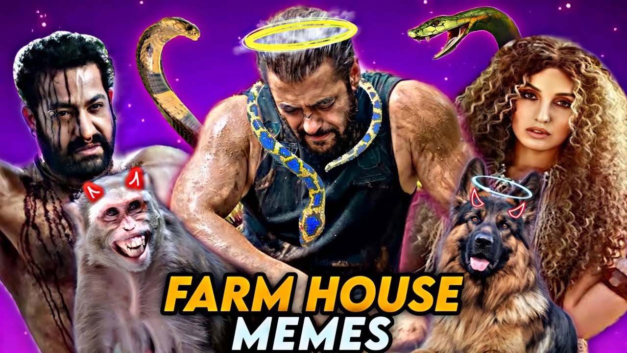 Salman Khan Snake Memes | Farm House Memes | Trending Indian Memes ...