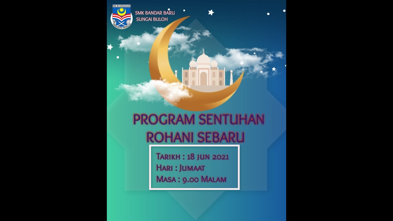 PROGRAM SENTUHAN ROHANI SEBARU 2021 - YouTube