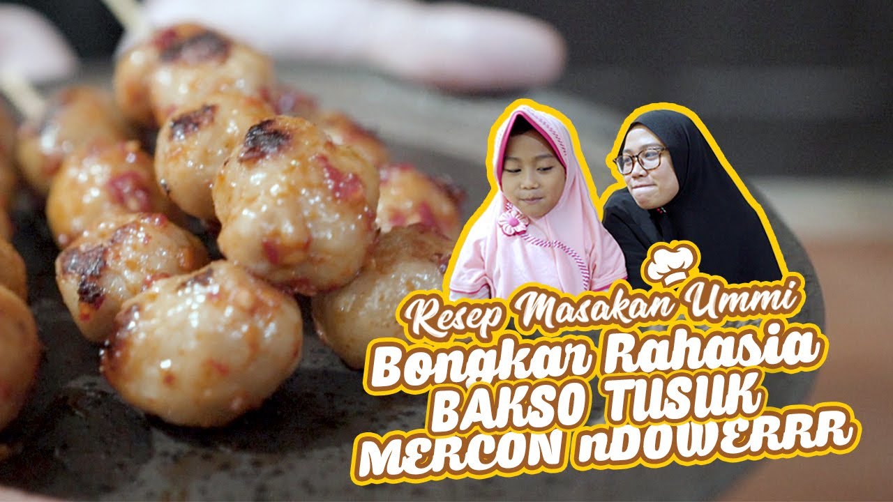 RAHASIA DIBALIK BAKSO TUSUK NDOWER - YouTube