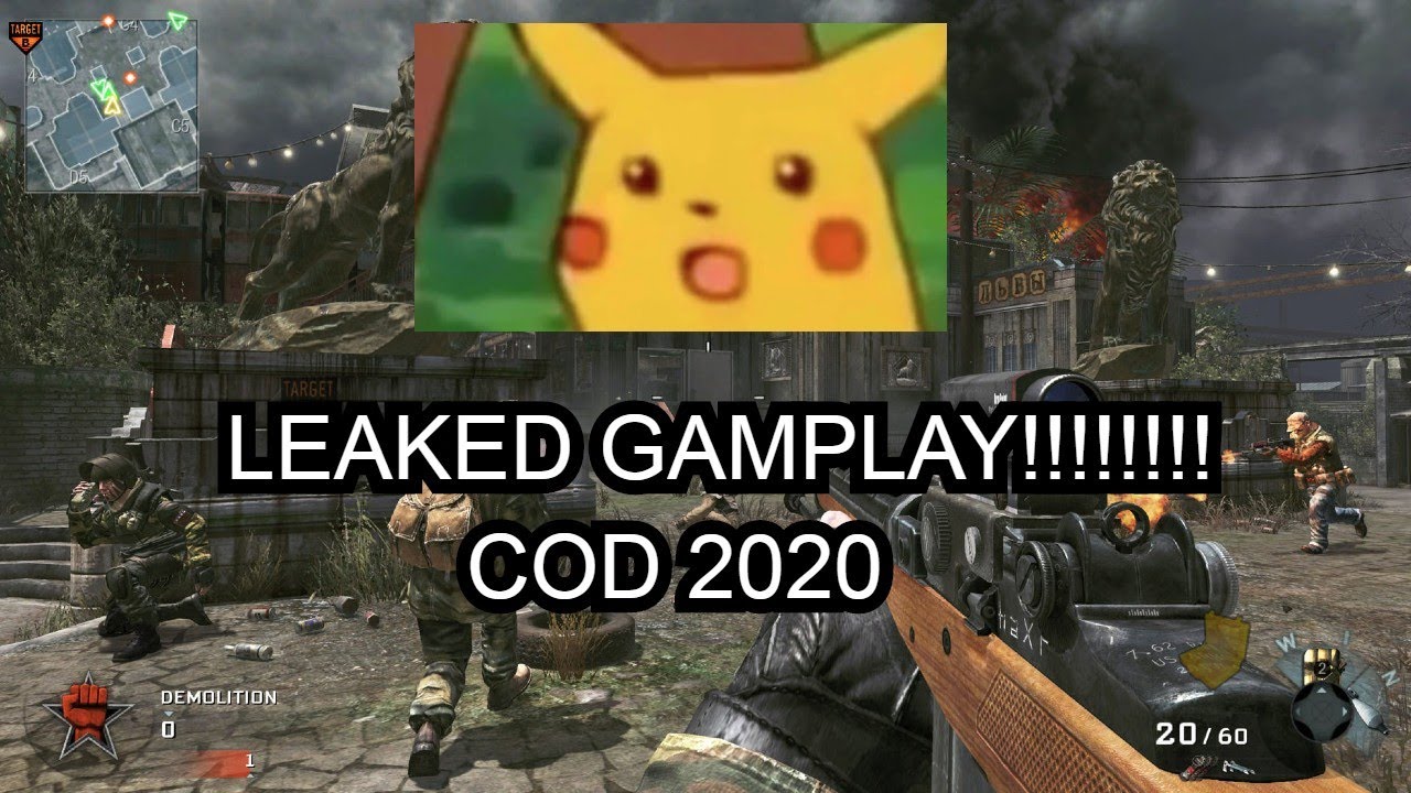 COD 2020 GAMEPLAY LEAKED!!!!!! [Links below] ~ PS5 SHOWCASE DELAYED ...