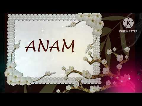 🌹Anam🌹 Name Status 🌹 What's app status ❤️