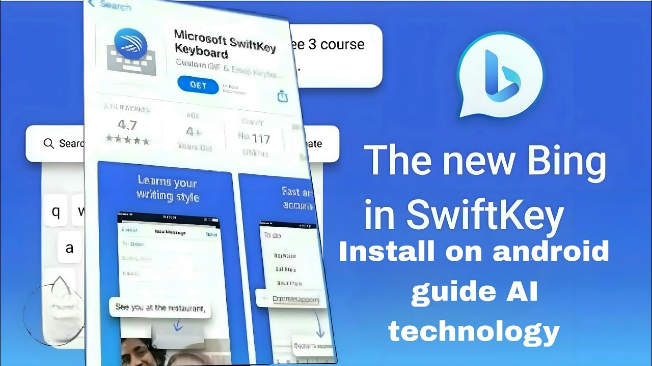 Install guide to Swiftkey Keyboard. Built in AI technology. - YouTube