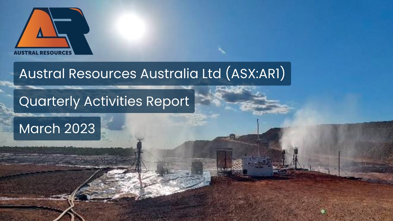 Austral Resources (ASX:AR1): March Quarter Results - YouTube