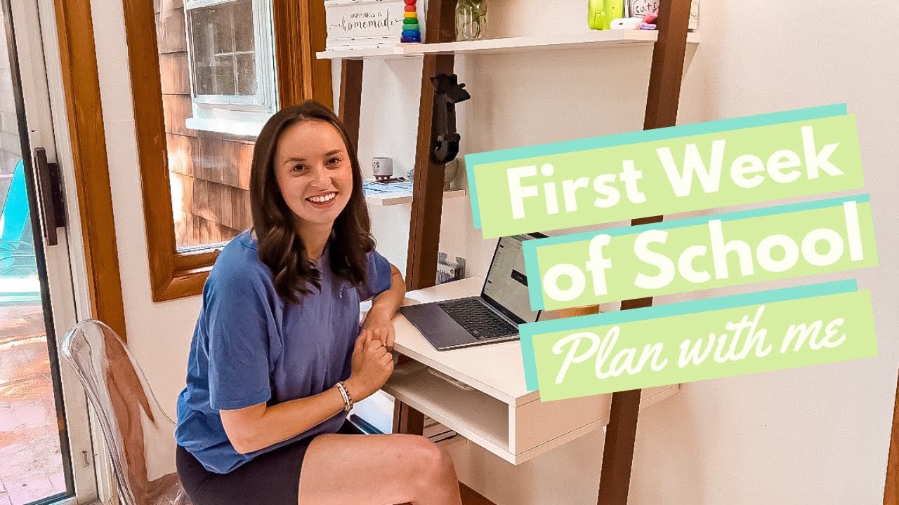 FIRST WEEK OF SCHOOL LESSON PLAN WITH ME l Third Grade Teacher - YouTube