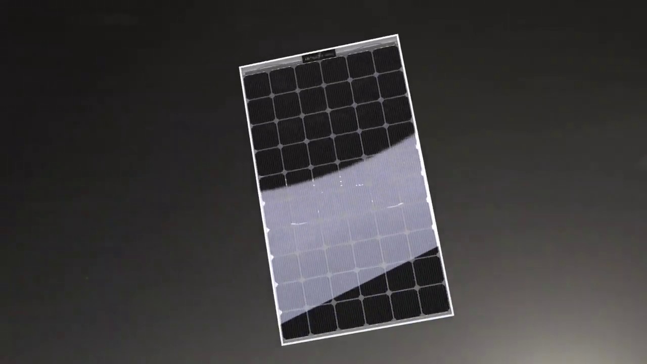 LG NeON® 2 BiFacial Solar Panels - YouTube