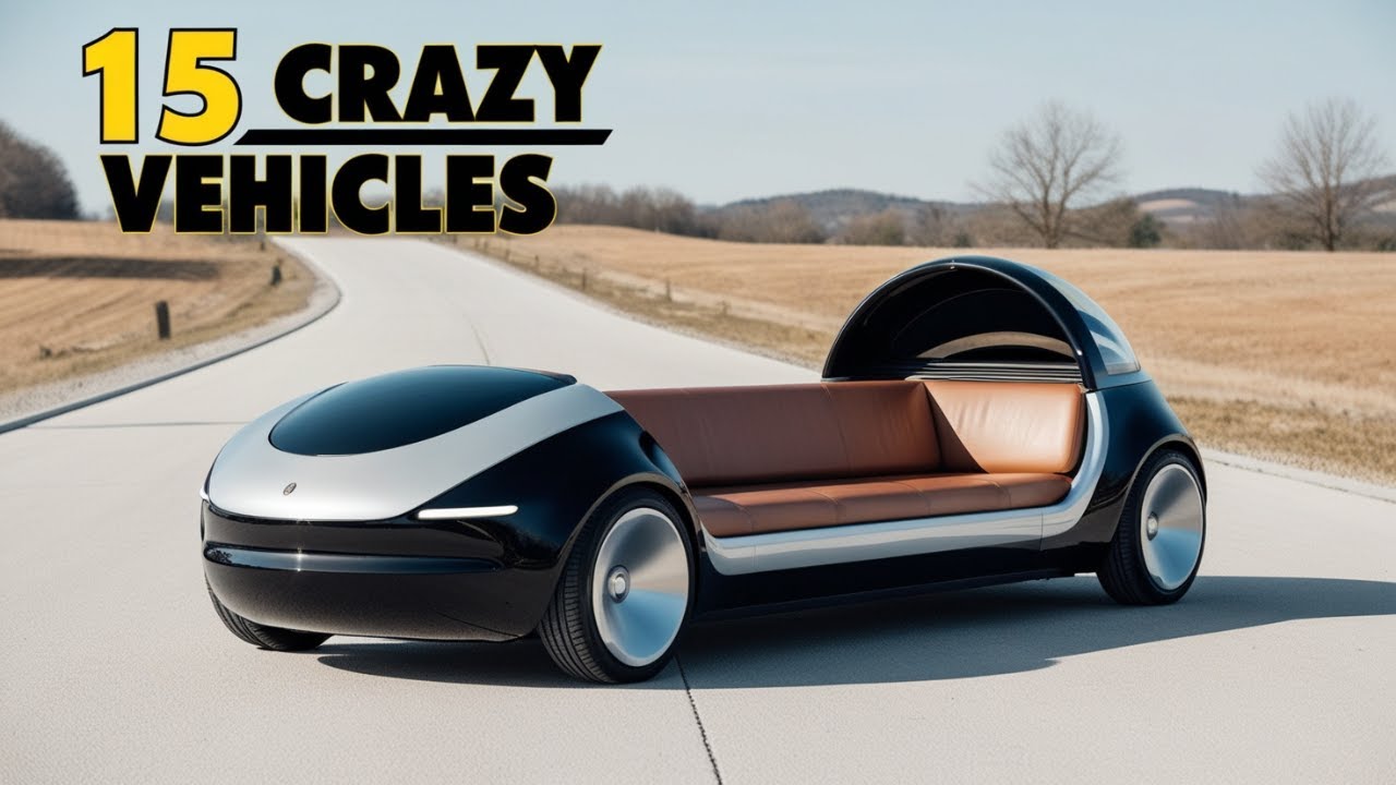 15 CRAZY Vehicles You Never Knew Were Real - YouTube