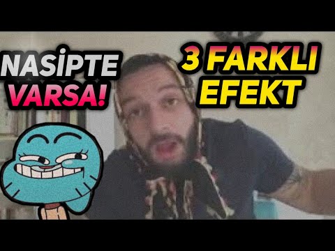 Nasipte Varsa/ Üç  Farklı Efekt!