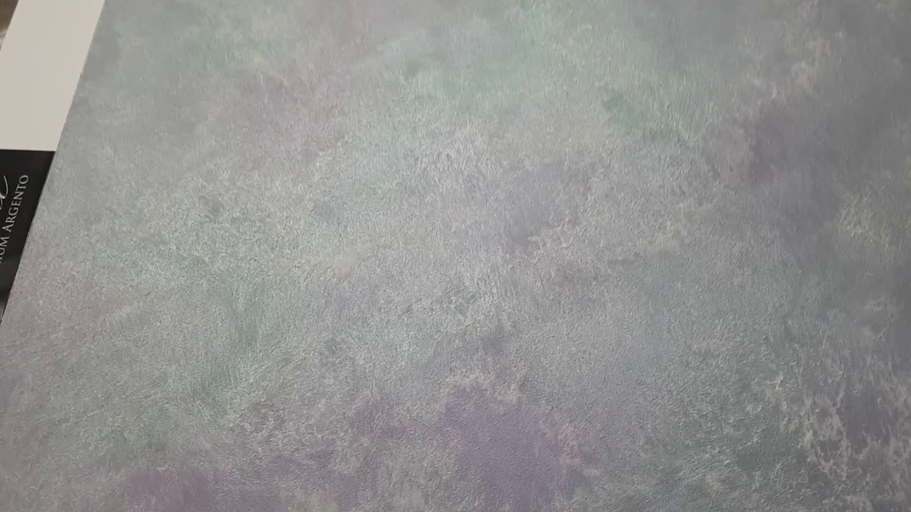 Декоративная краска Rivedil SAHARA ARGENTO - YouTube