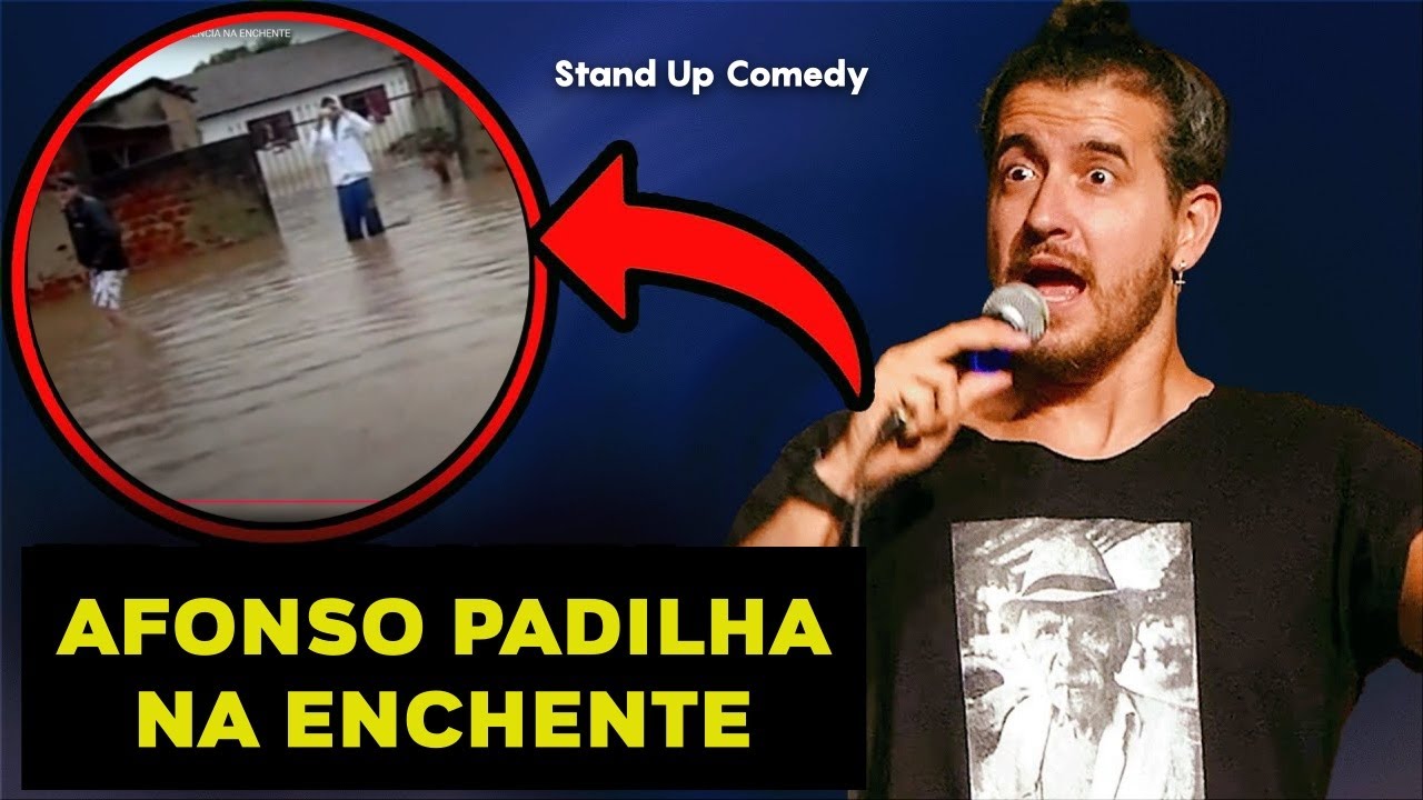 O MINI AFONSO PADILHA NA ENCHENTE - YouTube