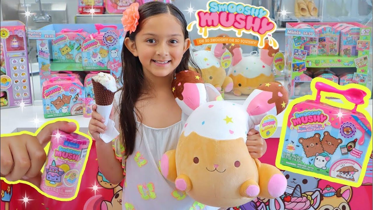 NEW!! Smooshy Mushy Series 6!! Mystery Munchie & Sticky Snacks at their ...