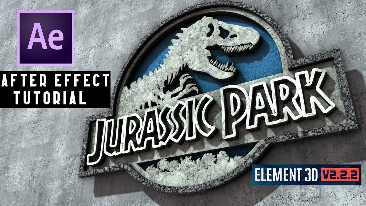 Element 3d logo animation after effects | After Effect tutorial - YouTube