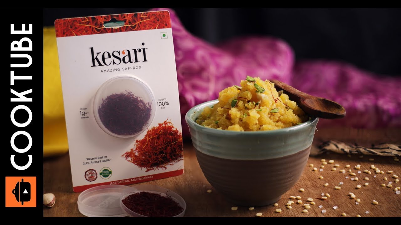 Kesari Moong Dal Halwa Recipe | How to Make Moong Dal Halwa - YouTube
