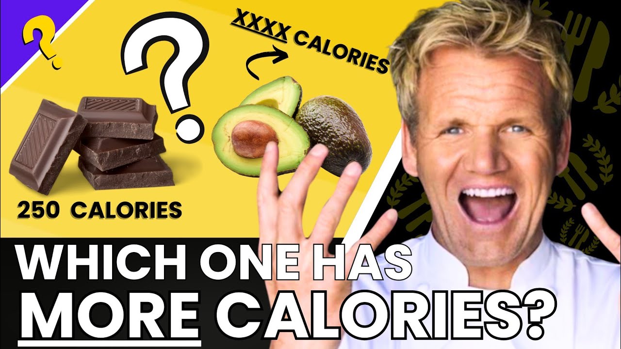 What Food has More Calories? 🍕 🥦 Food Quiz Challenge 😋🍫 - YouTube