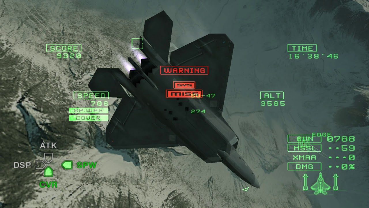 All boss battles (and more) in Ace Combat 5 The Unsung War - YouTube