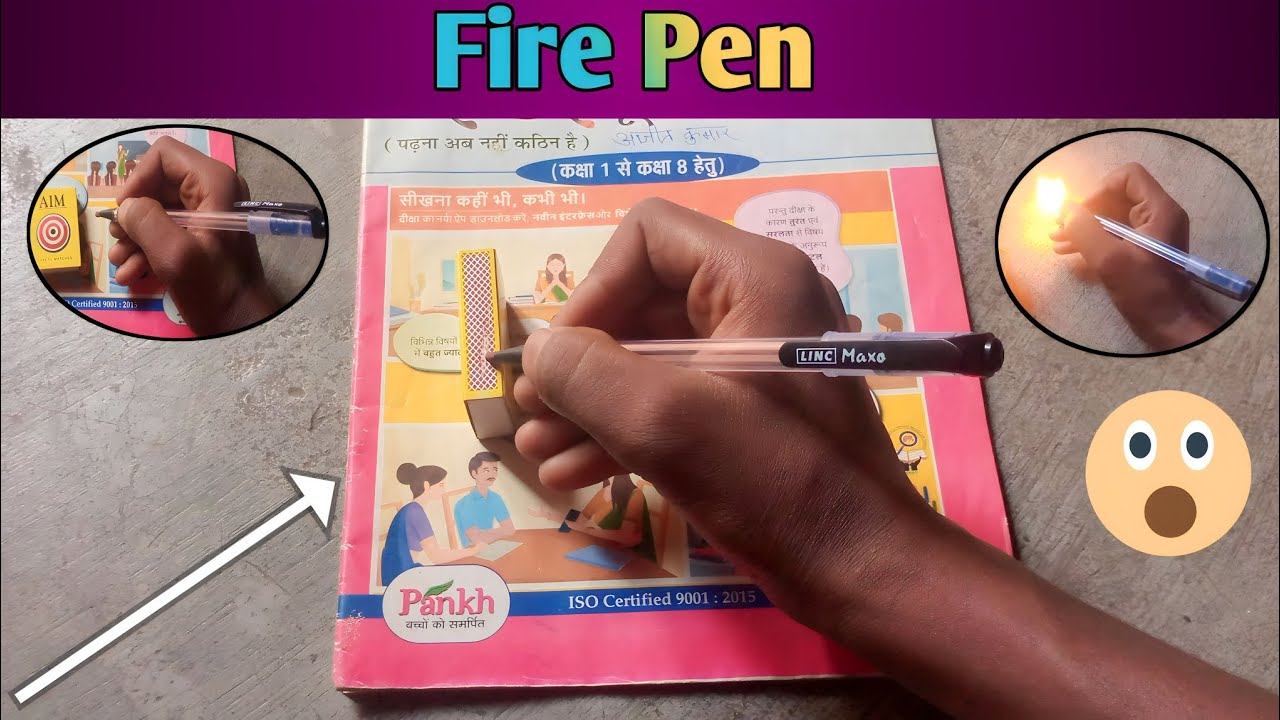 How to make a Fire Pen | Fire Pen | 🔥🔥 Pen | #experiment #BoyTOHelp ...
