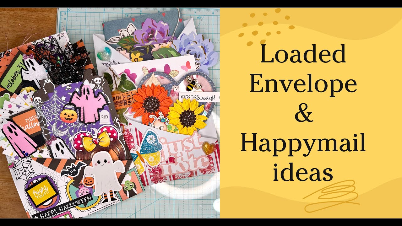 Loaded Envelope Happy Mail swap Ideas/ Easy Junk Journal Traveler's ...