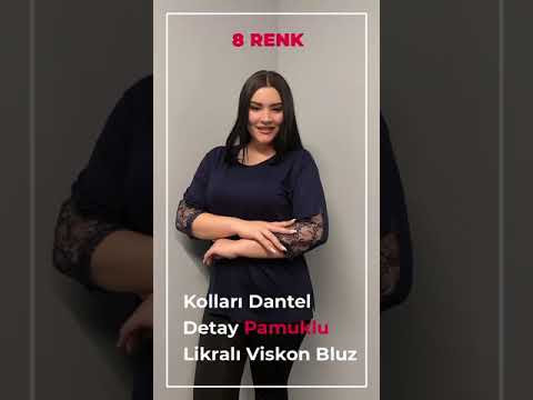 KOLLARI DANTEL DETAY BLUZ