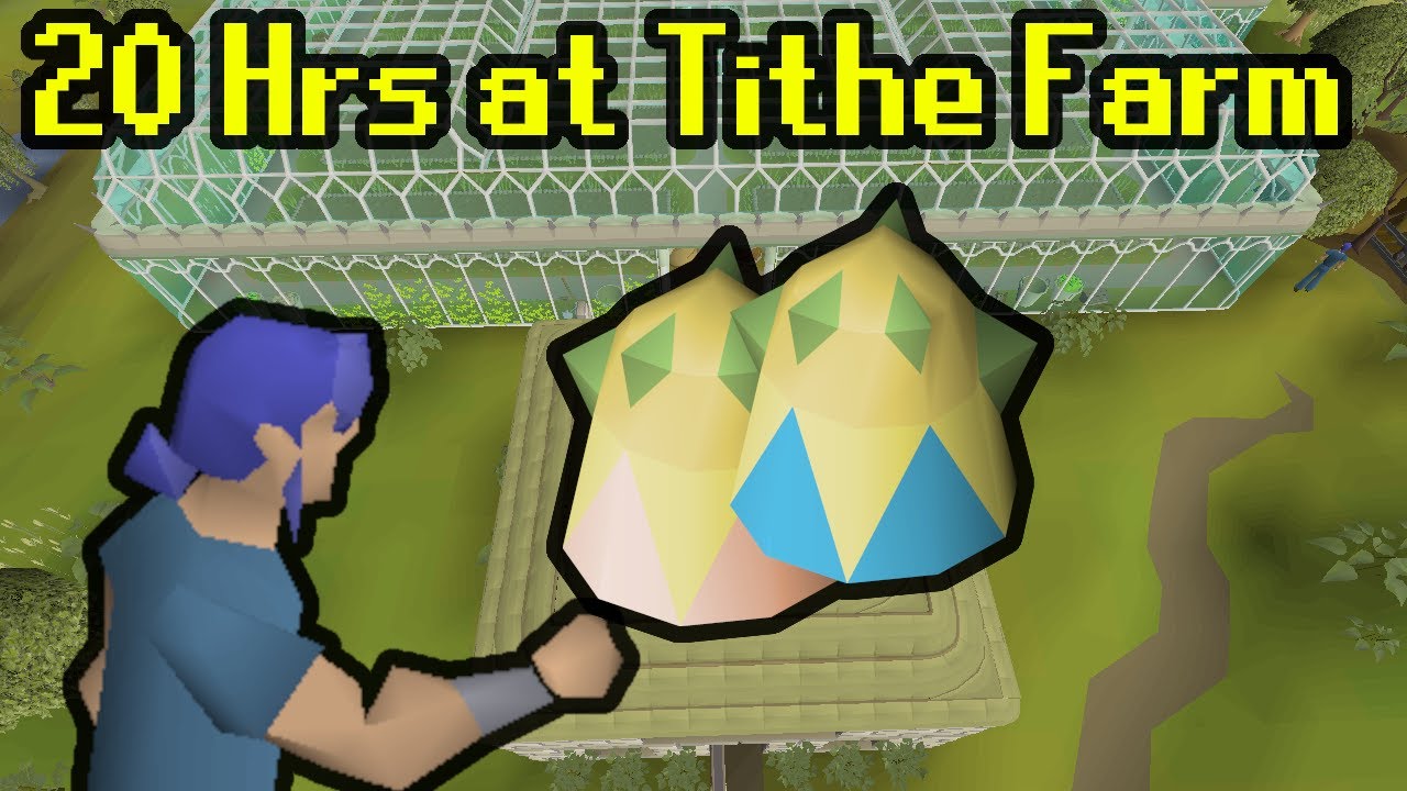 20hrs of Tithe Farm RS3 Player Tries OSRS Ironman 40 - YouTube