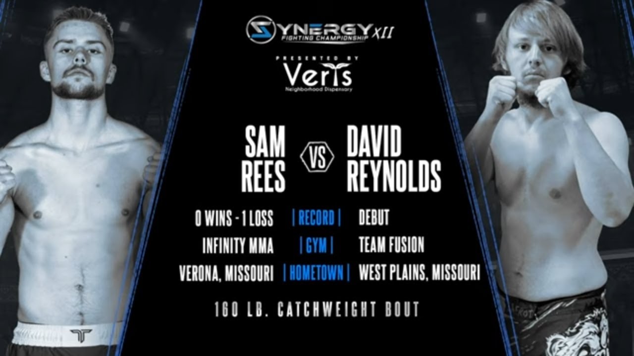 Sam Rees vs David Reynolds Synergy FC 12 - YouTube