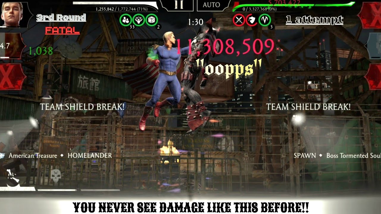 Mk Mobile. Vought Tower Final Bosses 3rd Round Fight & Reward!! - YouTube