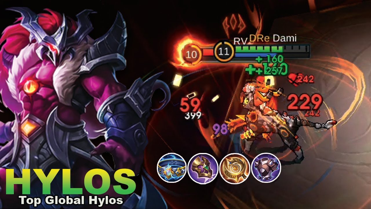 Hylos Best Build 2024 Tank | Hylos Gameplay | Mlbb - YouTube