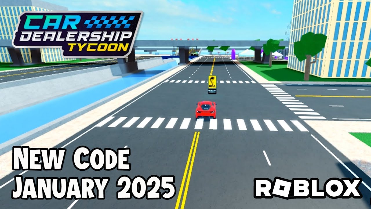 Roblox Car Dealership Tycoon New Code January 2025 - YouTube