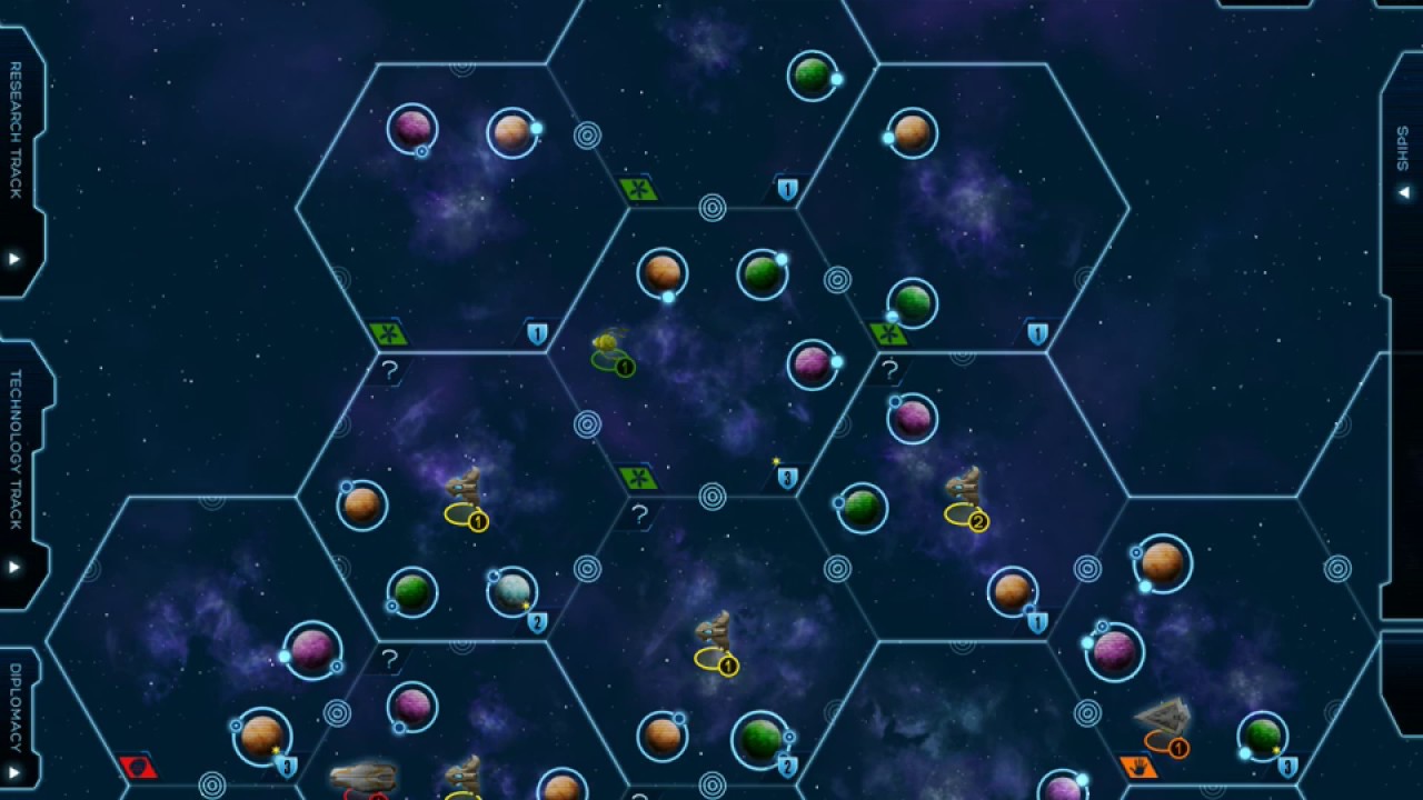 Eclipse - 6 players - Planta and 5 strong AI - YouTube