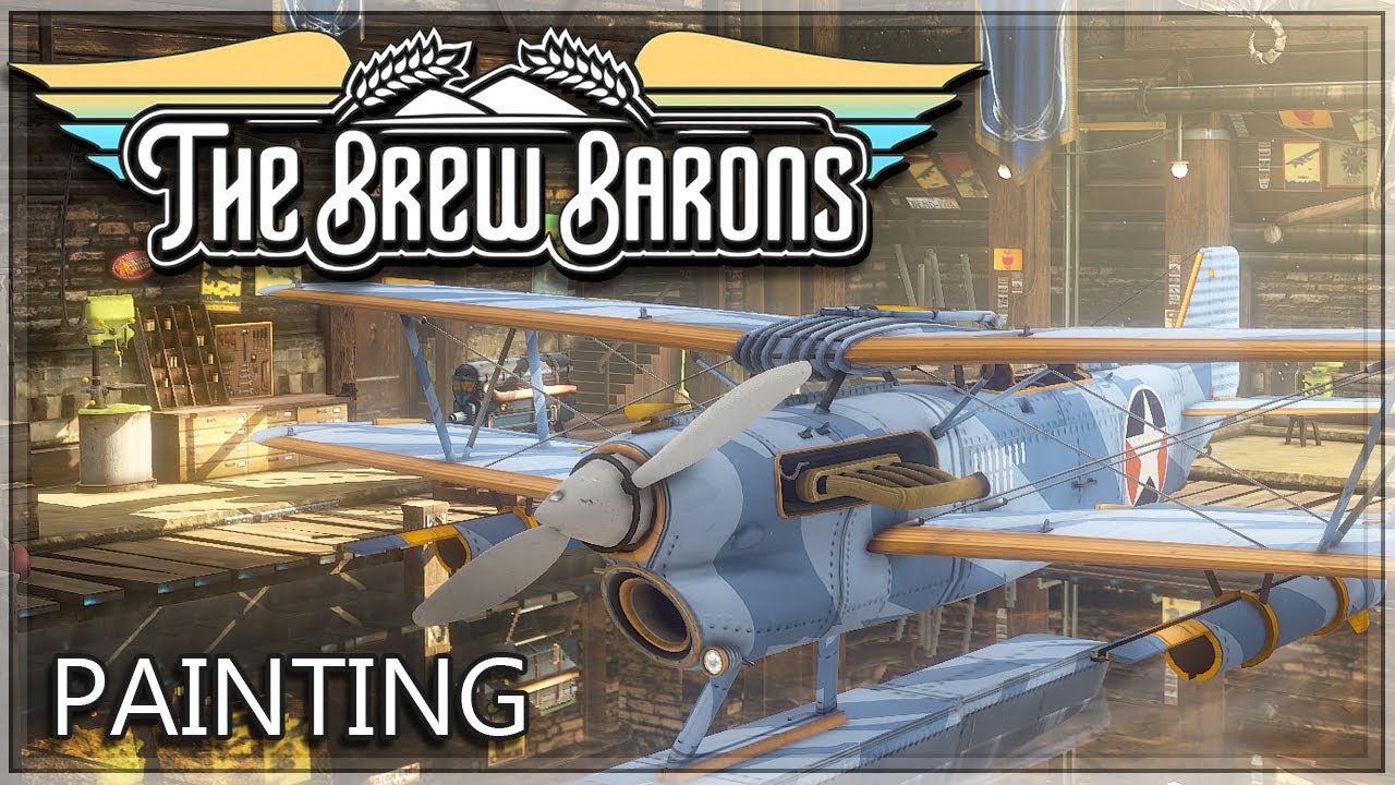 Plane Painting | The Brew Barons - YouTube