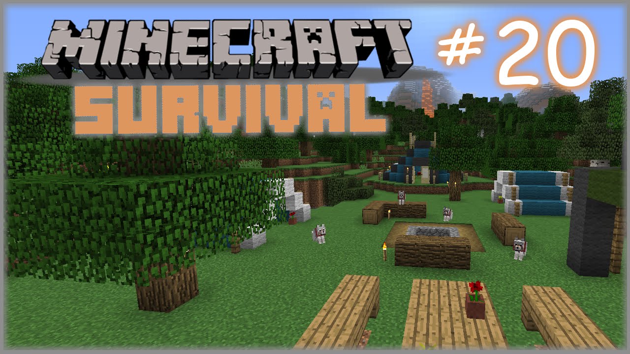 Decorating Camp! - Minecraft Survival (Ep. #20) - YouTube