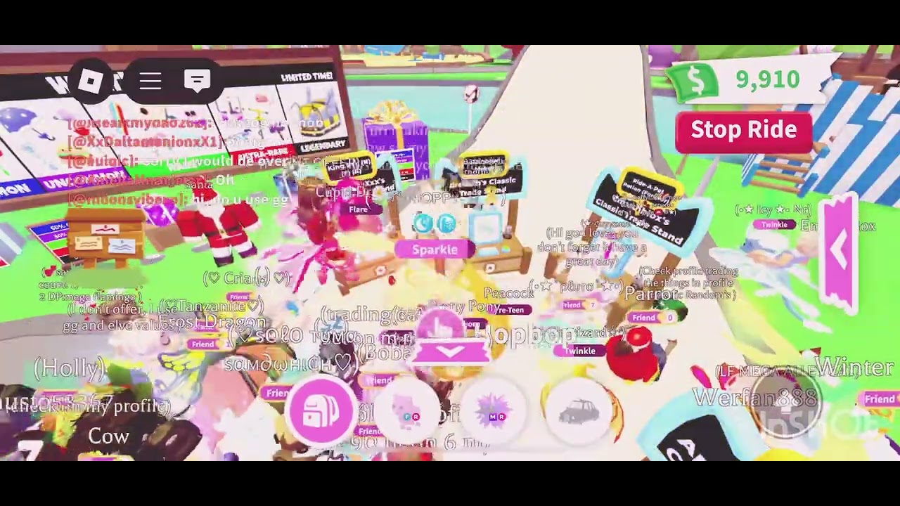 Adopt me trading: trading my hop-hop - YouTube