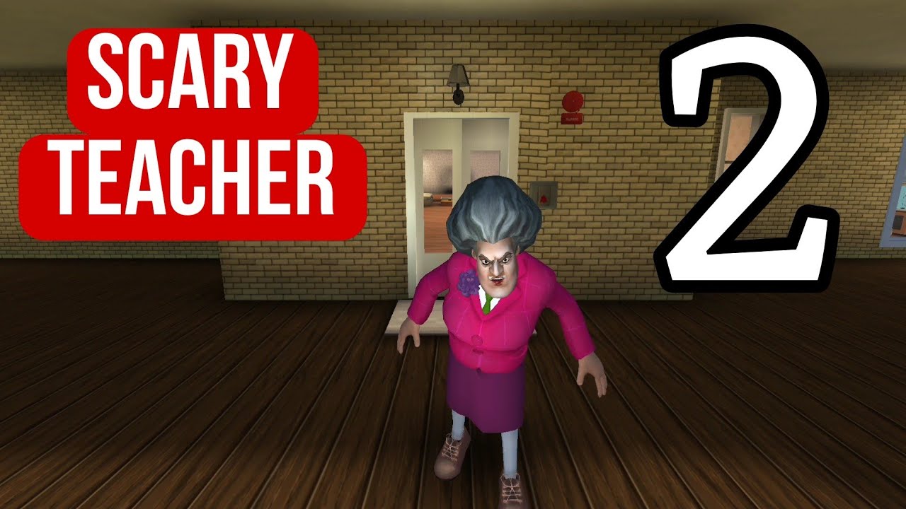 Scary Teacher game play video | Part 2 - YouTube