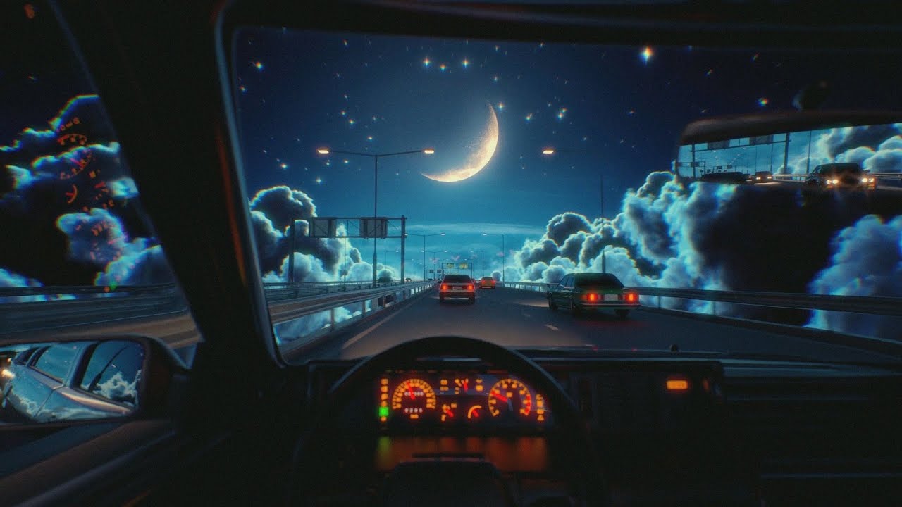 MOONLIT NIGHT DRIVE - YouTube