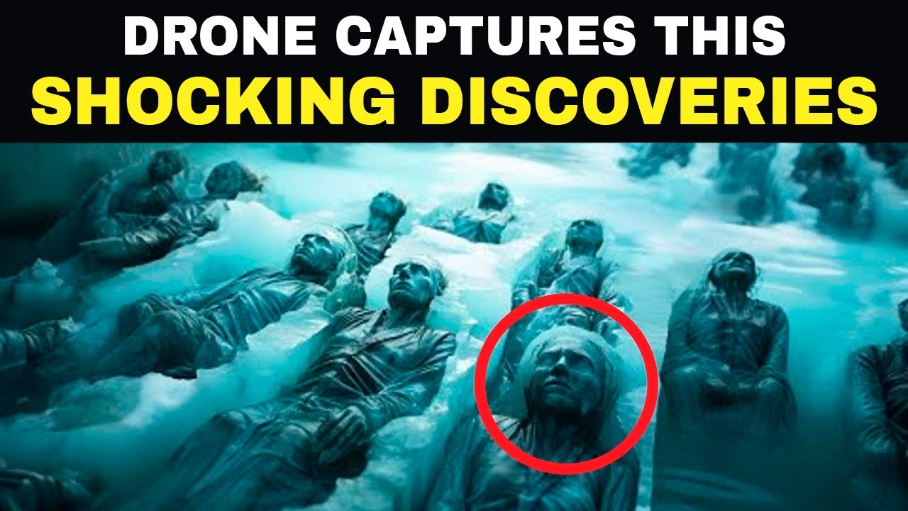 Drone Flew Over Antarctica's Ice Wall and Captured the Most Shocking ...