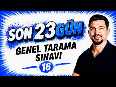 KPSS-AGS-DGS-YKS MATEMATİK TARAMA-16- İLYAS GÜNEŞ