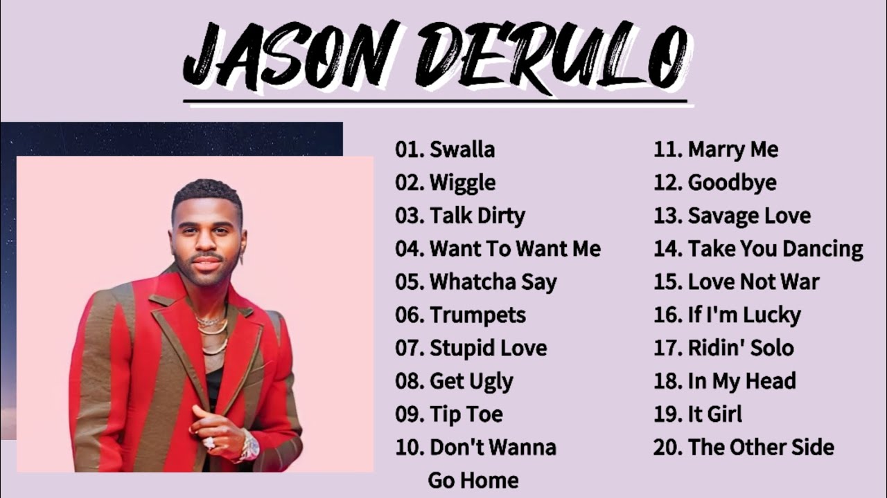 Jason Derulo Playlist | Non-stop - YouTube