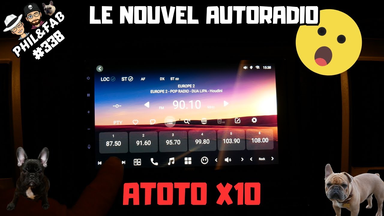 LE NOUVEL ATOTO X10 ( superbe Autoradio Carplay ) - YouTube