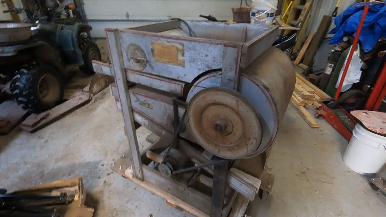 Cleaning Barley for Seed Using Old-Time Equipment. - YouTube