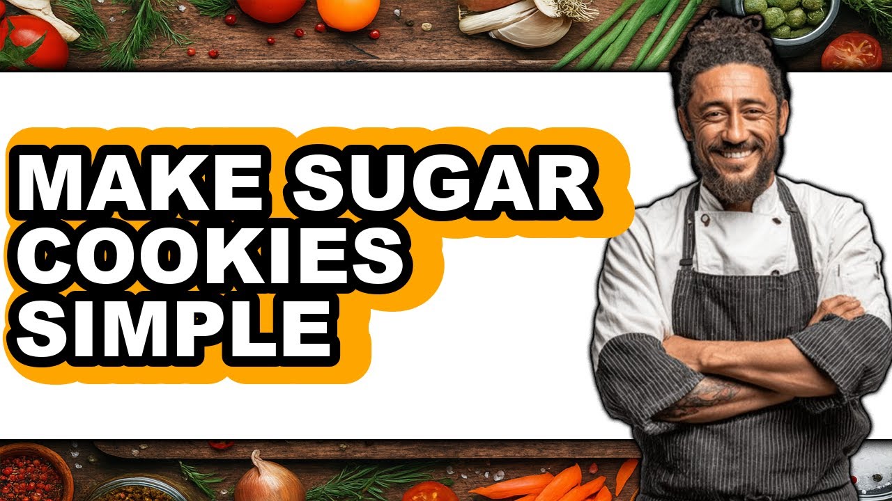 How To Make Sugar Cookies Simple - Step By Step - YouTube