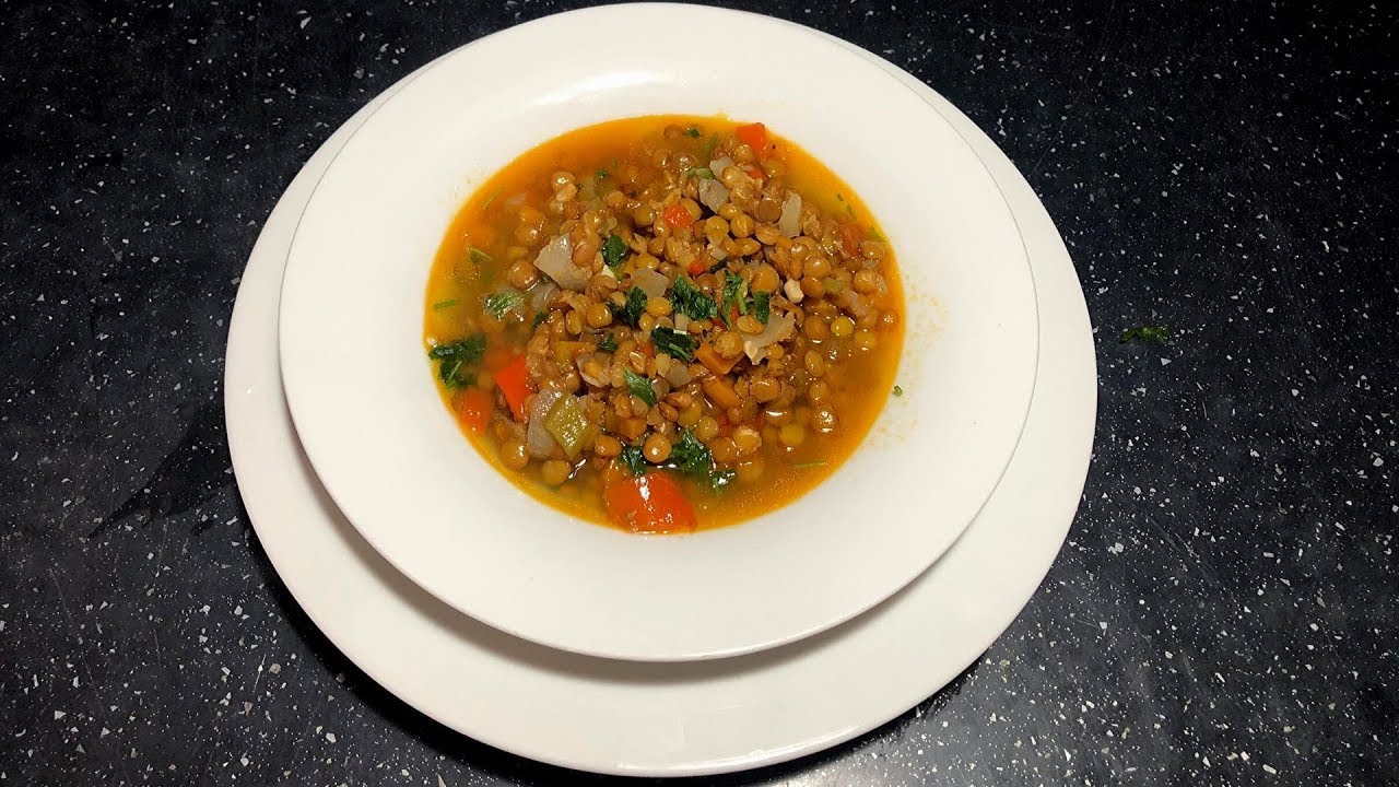 Thjerrëza me Perime | Vegetable and Lentils Soup - YouTube