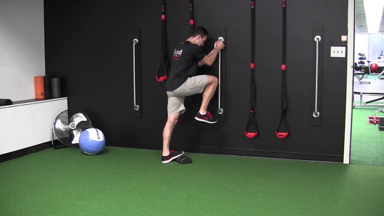 Single Leg Standing Hip Flexion - YouTube